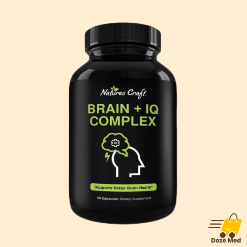 Nature Craft Brain Plus IQ Complex In Pakistan - Brain Booster