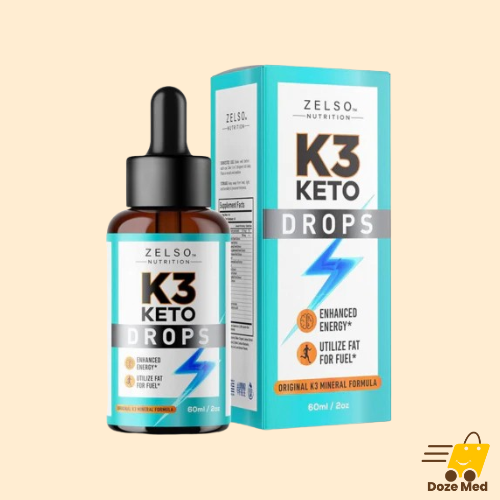 Zelso Nutrition K3 Keto Drops In Pakistan - Keto Fat Burner Drops